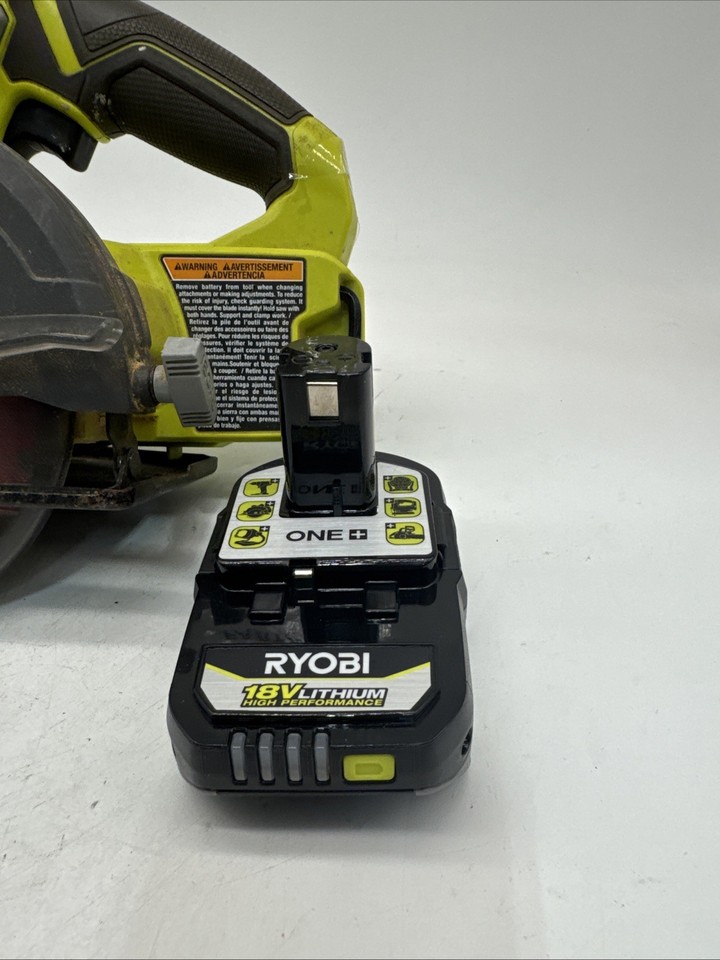 RYOBI ONE+ 18V Cordless 5 1/2 in. Circular Saw (Tool Only) PCL500 Parts ...