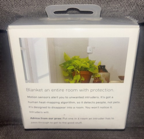 SimpliSafe Home Security Motion Sensor White {Model# U9K-MS3000} New ...