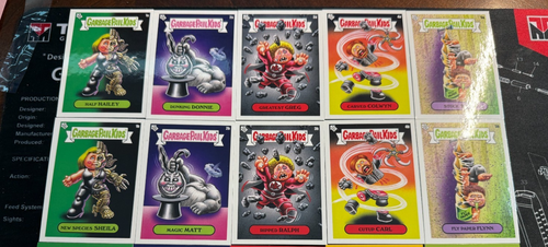 2025 GARBAGE PAIL KIDS INTERGOOLACTIC MAYHEM WAVE 1 BASE SET 10 CARDS ...