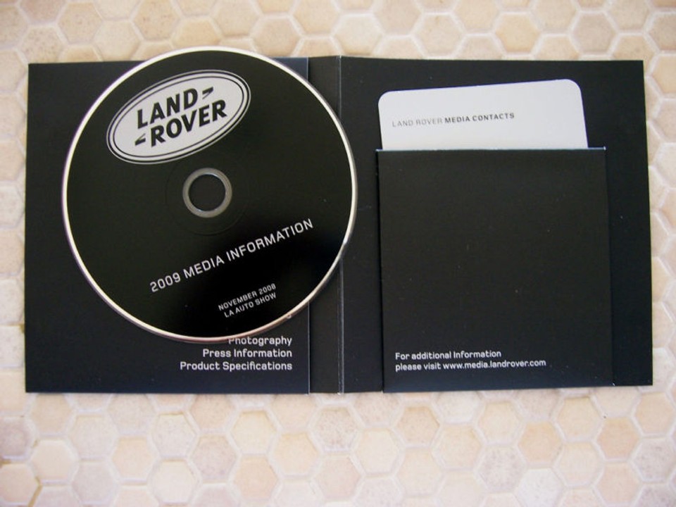 LAND ROVER LR2 LR3 RANGE ROVER PRESS BROCHURE CD 2009 USA EDITION. | eBay