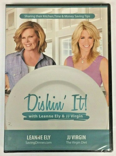 Brand New DISHIN' IT Kitchen Time & Money Saving Tips DVD Leanne Ely JJ Virgin | eBay