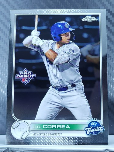 2022 Topps Chrome Pro Debut JC CORREA #PDC-66 - Astros RC | eBay