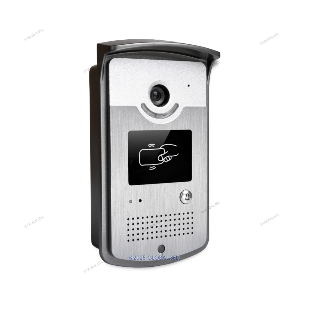 7inch Hands-free Video Door Phone Intercom System with Keyfobs ...