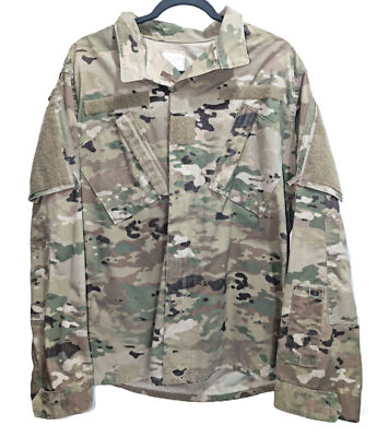 US Military OCP Scorpion Ripstop Combat Field Jacket - Light Use | eBay
