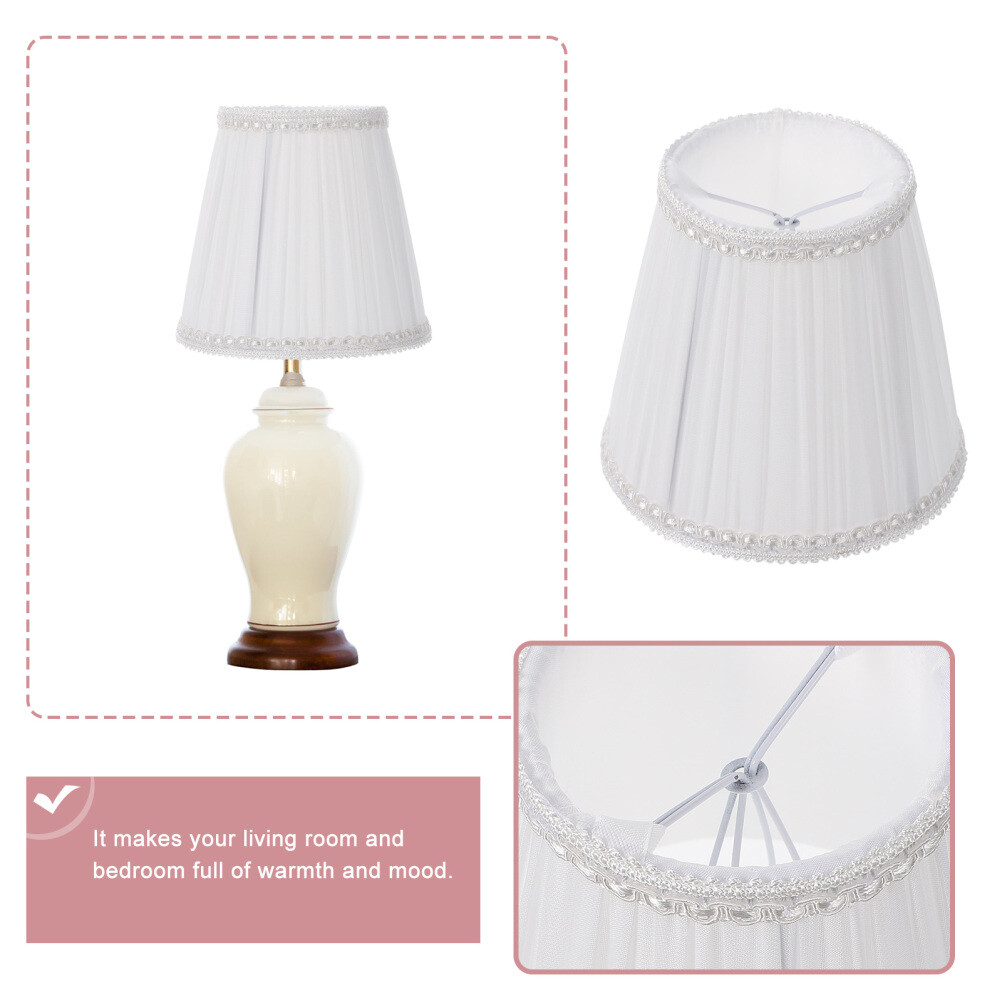 Hanging Ceiling Pendant/ Table Lamp Light Shade Cloth Chandelier ...