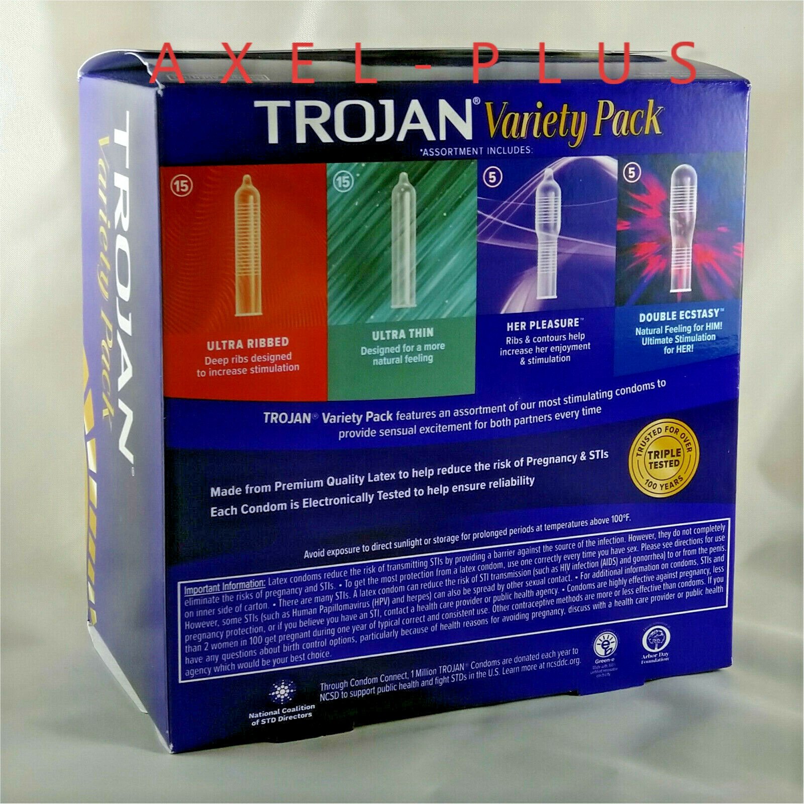 Trojan Pleasure Pack Assorted Premium Latex | Grelly USA