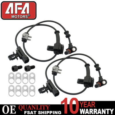 Front Wheel Speed Sensor Pair for 4WD 11-16 Chevy Silverado Sierra ...