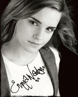 Emma Watson signed 8.5 X 11 inch print photo Lustre autograph RP | eBay