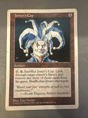 MTG Jester's Cap - Oversized Oversized Magic Card Promos 4 | eBay