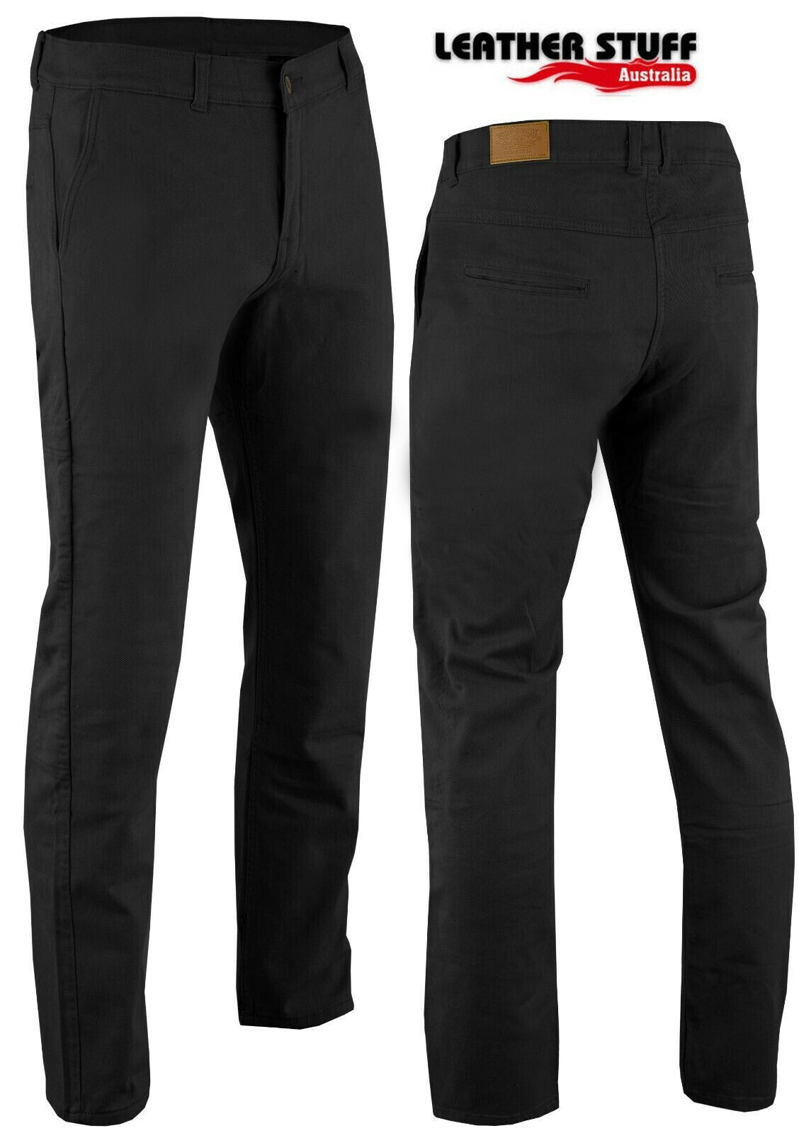 Mens Motorcycle Motorbike Chino Style Jeans made with DuPont™ KEVLAR ...