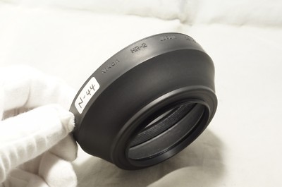 Nikon Rubber Hood HR-2 for MF Nikkor 55/1.2 R8 old Logo [N-44] | eBay