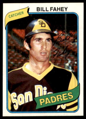1980 TOPPS BASEBALL #44 BILL FAHEY | eBay