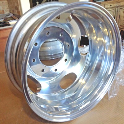 Ford Super Duty F350 Alcoa OEM 17" x 6.5 Alloy Wheel DUALLY 8 Lug Rims ...