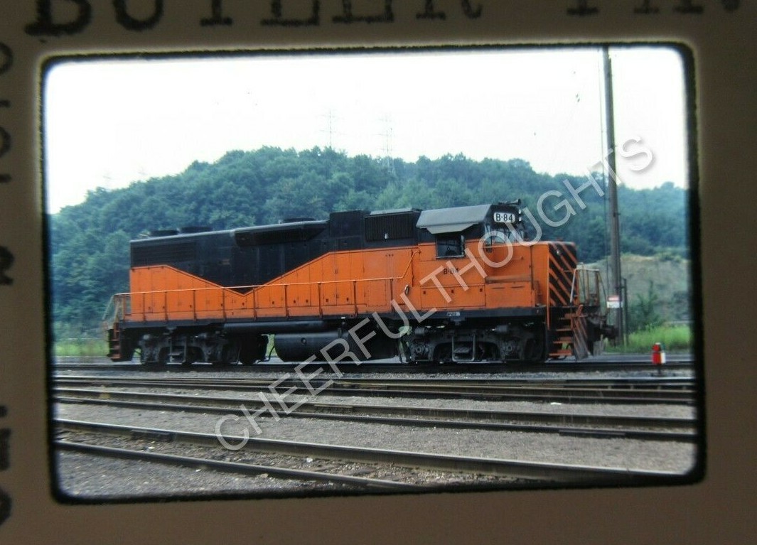 Original '79 Kodachrome Slide ASCX Armco B-84 GP38-2 Butler, PA 29T24 ...