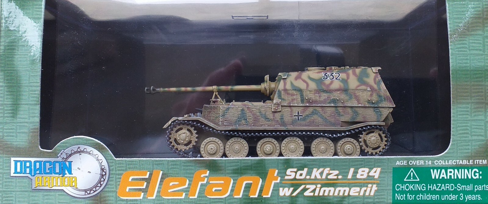 DRAGON ARMOR 60123 1/72 diecast Sdkfz 184 Elefant with Zimmerit | eBay UK