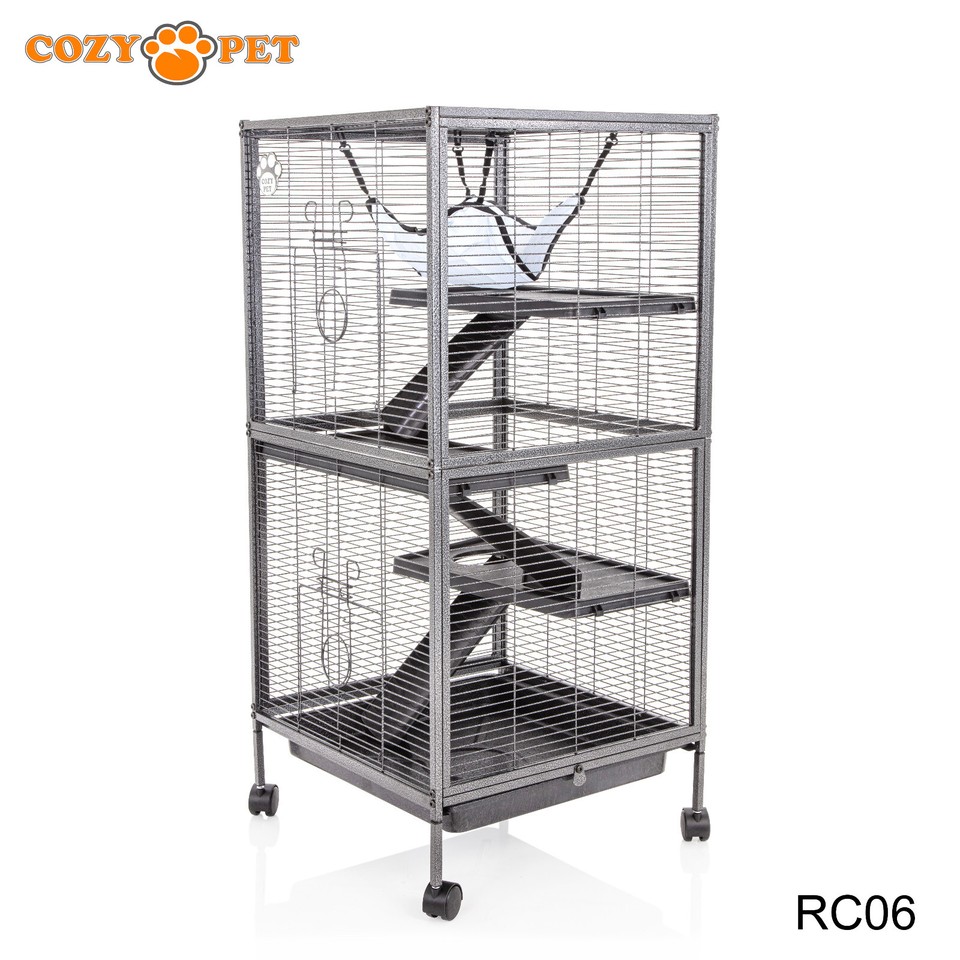 Rodent Cage by Cozy Pet 11mm bars for Rat, Ferret, Chinchilla or Small ...