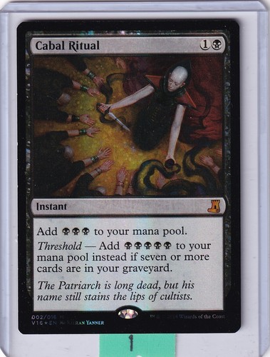 Cabal Ritual FOIL * From the Vault: Lore MTG | eBay
