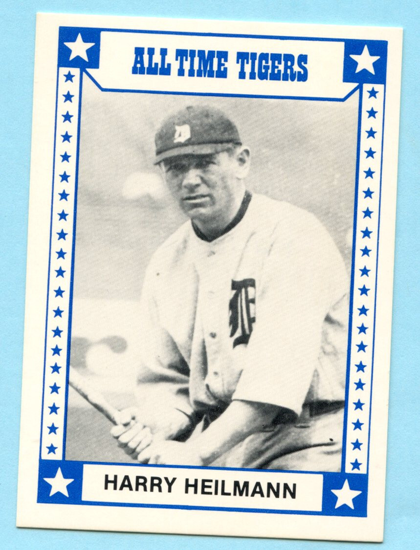 1980 TCMA All Time Tigers - Harry Heilmann - Box 912 | eBay