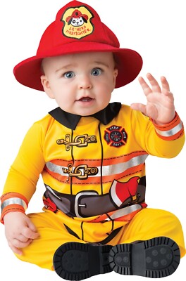 Fearless Firefighter Fireman Baby Infant Costume | eBay