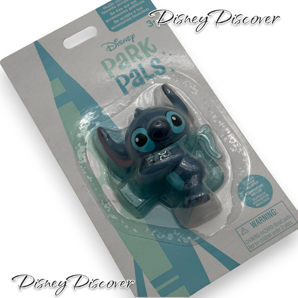 Disney Parks Park Pals Clip Figure Stitch With Display Stand NWT | eBay