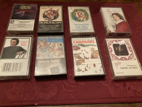 Lot of 8 Christmas Cassette Tapes | eBay