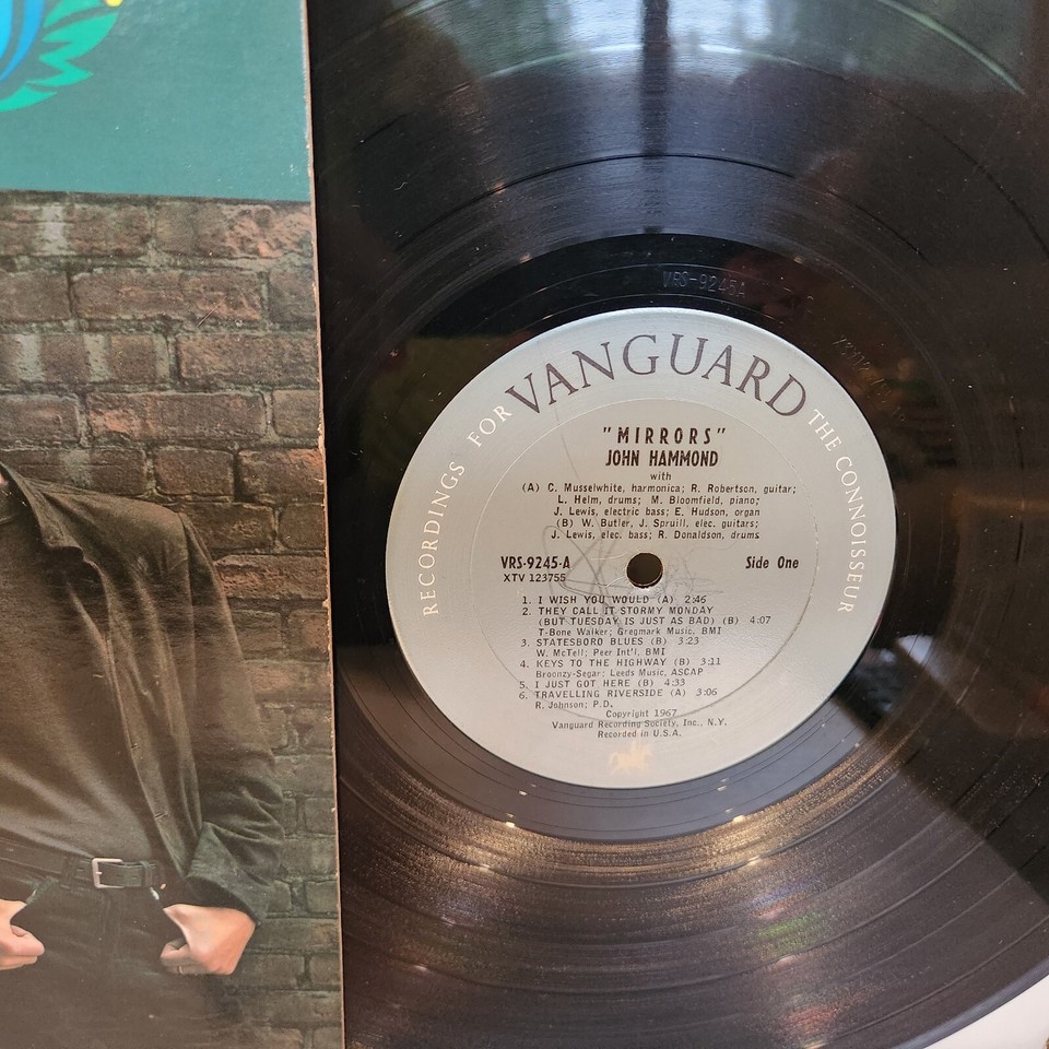 John Hammond - Mirrors Mono 1967 LP Levon Helm Robbie Robertson Mike Bloomfield | eBay