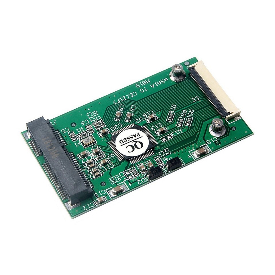 MSATA SSD zu ZIF Adapter PCI-E MSATA SSD zu 40pin 1,8 ...