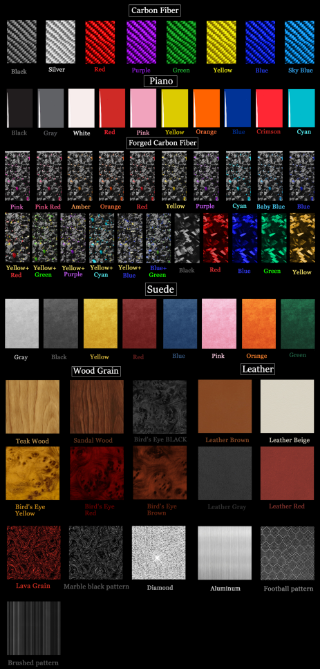 Red Carbon Fiber Rear Window Lift Switch Panel Cover For Porsche Taycan ...