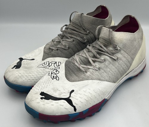 Puma Future Fuzionfit Indoor Soccer Shoes Cleats Mens White Sz 9.5 | eBay