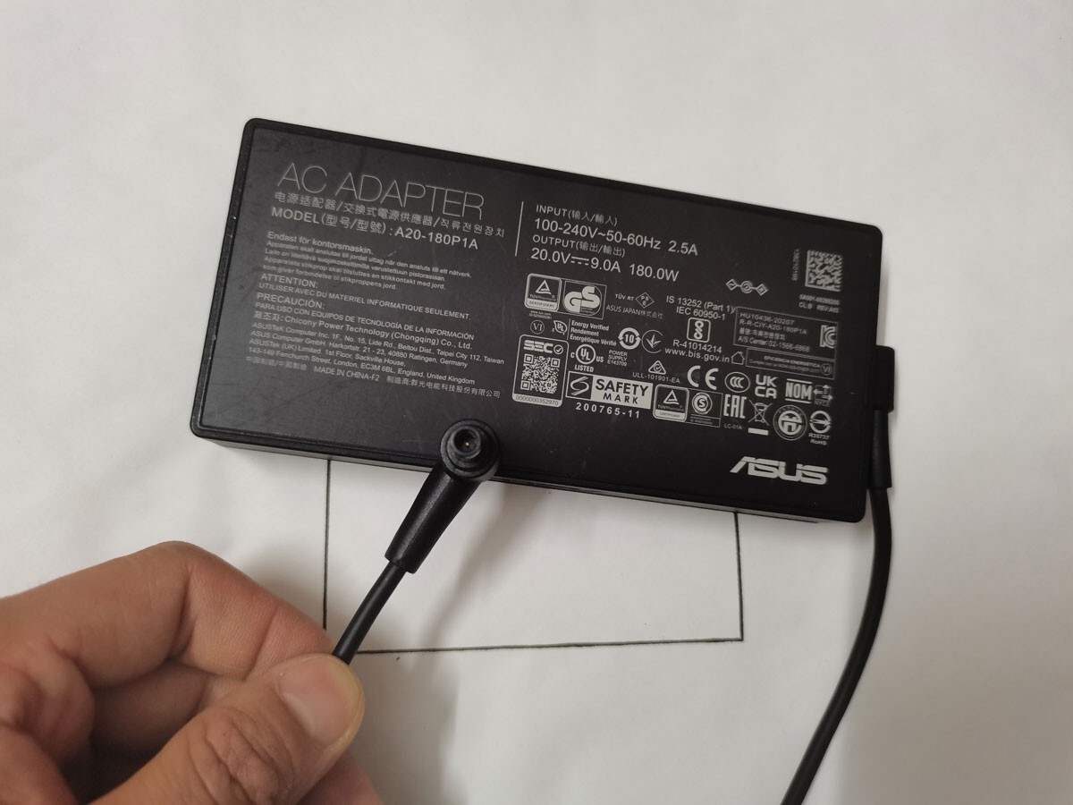 Original 20.0V 9.0A 6.0mm A20-180P1A For Asus TUF F15 FX506HC 180.0W AC ...