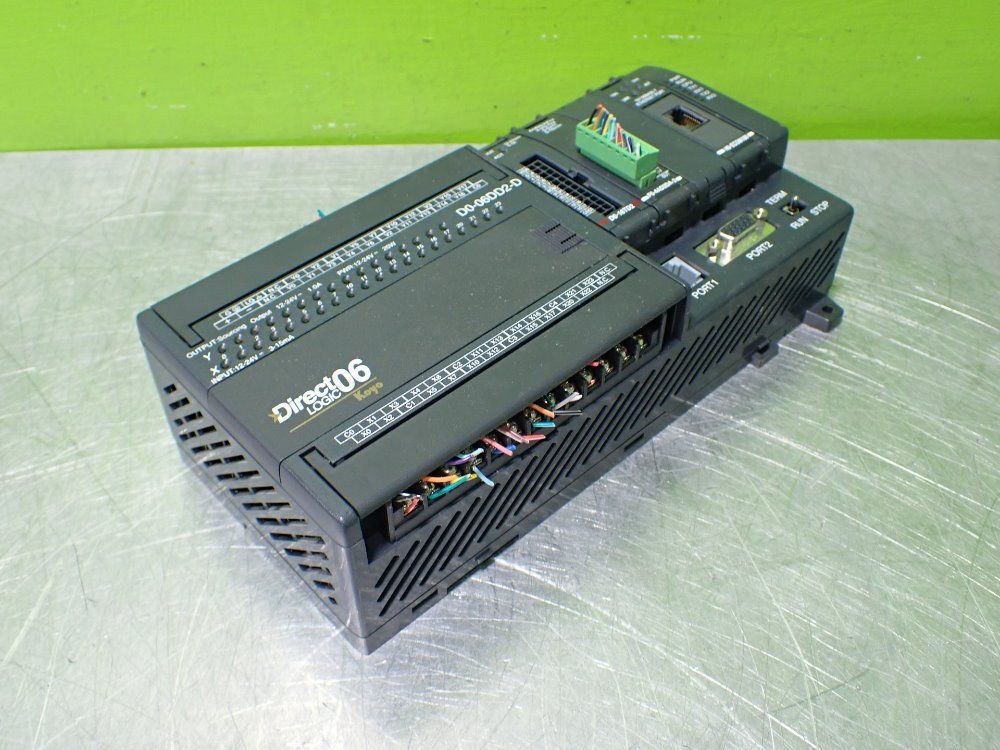 EUC-AUTOMATION DIRECT D0-06DR-D, DIRECTLOGIC PROGRAMMABLE CONTROLLER ...