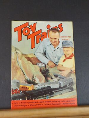 Toy Trains Magazine 1953 March build lift bridge Build a permanent ...