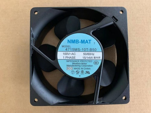 NMB 4715MS-10T-B50 Axial fan AC110V 15/14W 50/60HZ 0.27A 119*119*38MM ...
