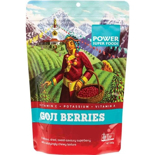 Power Super Foods Goji Berries - 250g | eBay