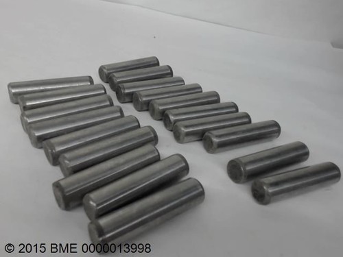 19 Pcs Steel Dow Pins - 1/2" Od X 2" Long - W/ Chamfer Both Ends - New ...