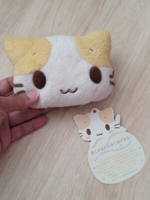 Sanrio Masyumaro Fluffy Fuwa Nyanko Marshmallow Coin Case | eBay