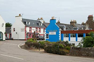 Photo 6x4 Dunrobin St Helmsdale From the area of the old bridge looking ...