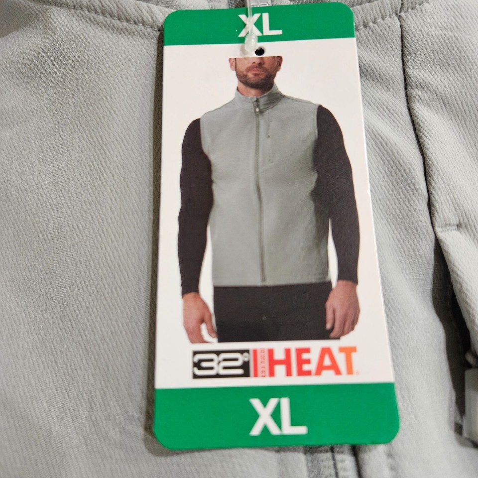 32 Degrees Heat Men's Tech Vest Midweight | eBay