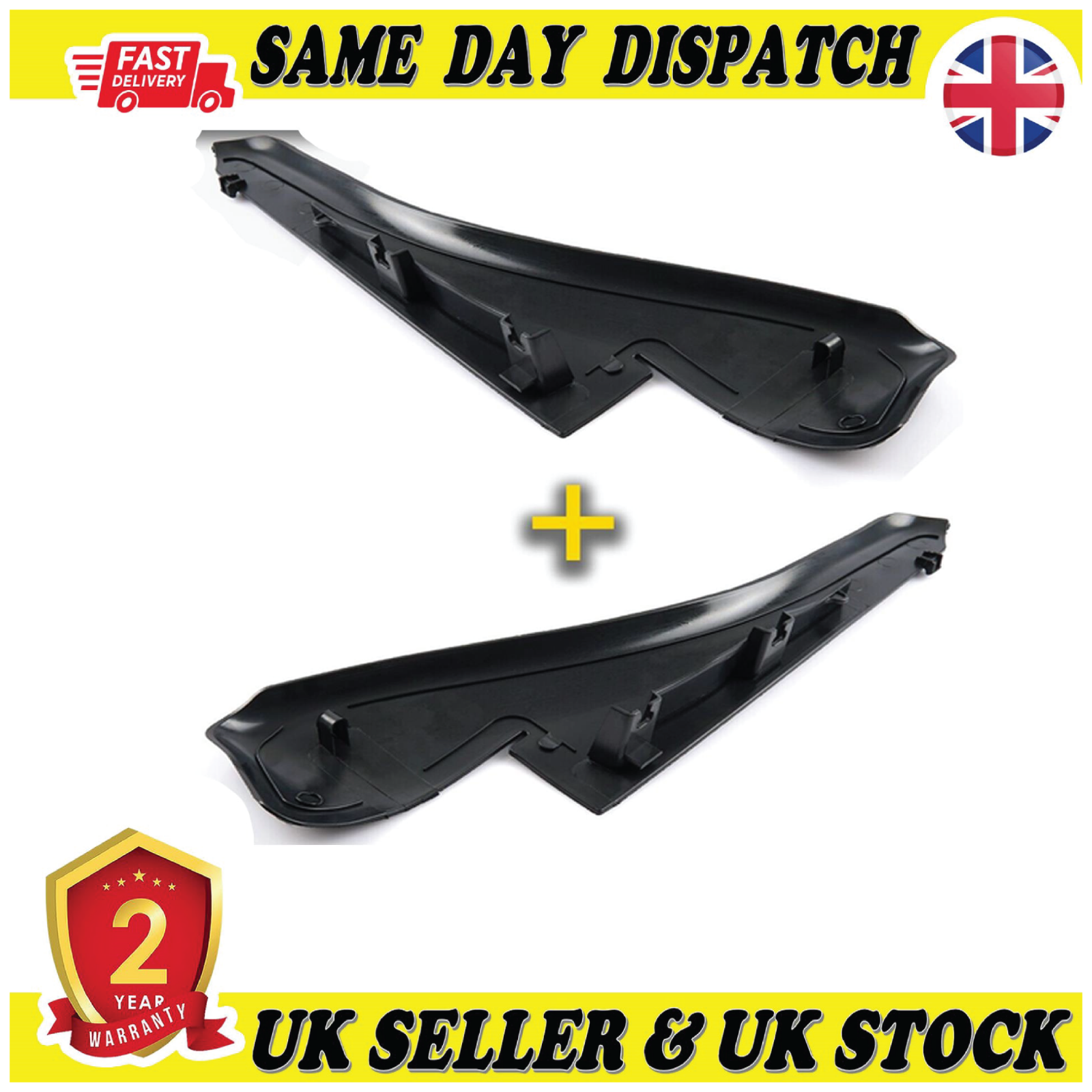 Windscreen Grill Cowl Side Plastic Cover LEFT&RIGHT Side For RENAULT ...