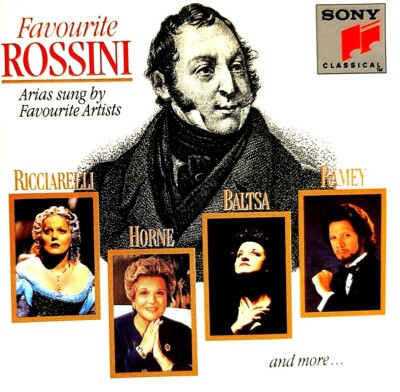 Favourite Rossini - "Arias Sung By Favourite Artists" - ( CD - Sony ...