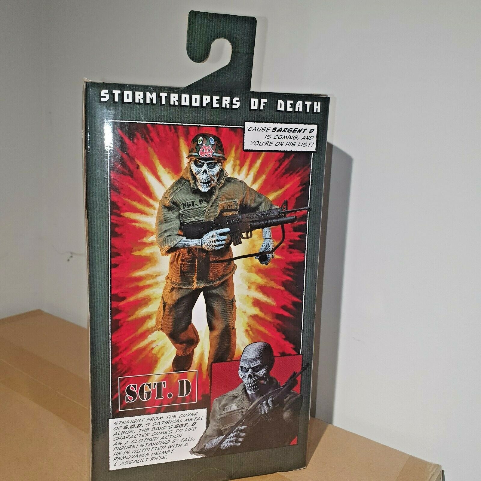 NECA S.O.D. STORMTROOPERS OF DEATH SGT. D 8" CLOTHED ACTION FIGURE ...