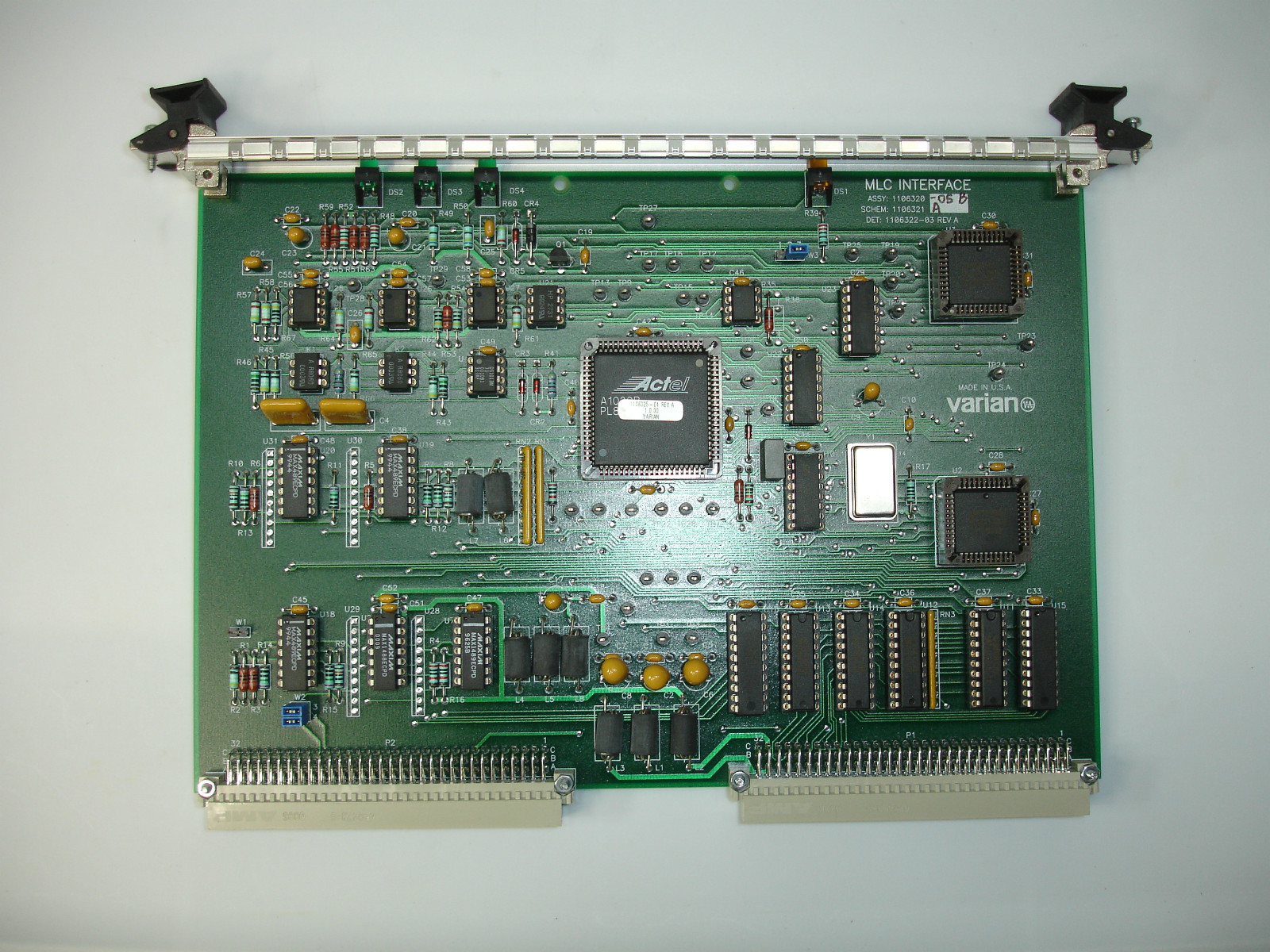 Varian MLC Interface PCB Plug-In Board Assembly 1106320-05B | eBay