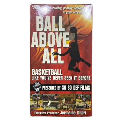 So So Def Ball Above All Basketball Streetball Mixtape 2001 VHS Tape | eBay