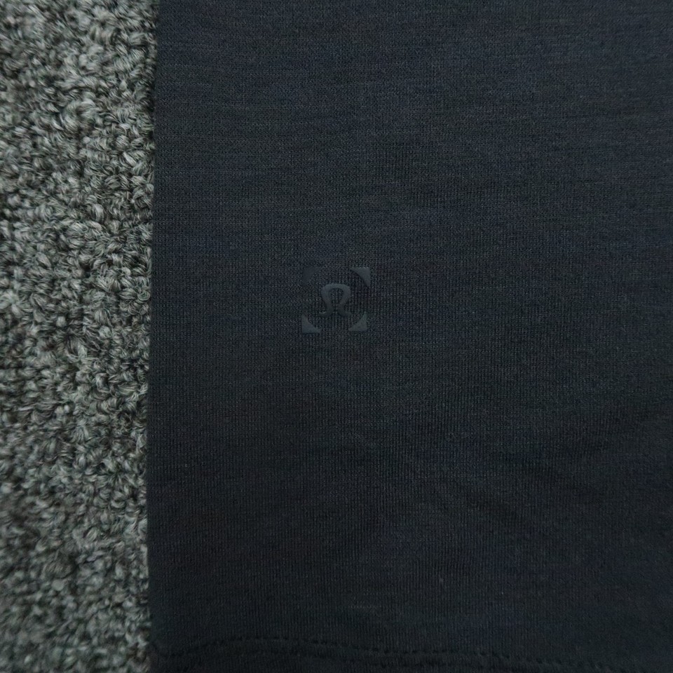 Lululemon Shirt Mens Extra Large Blue Evolution Performance Polo Short ...