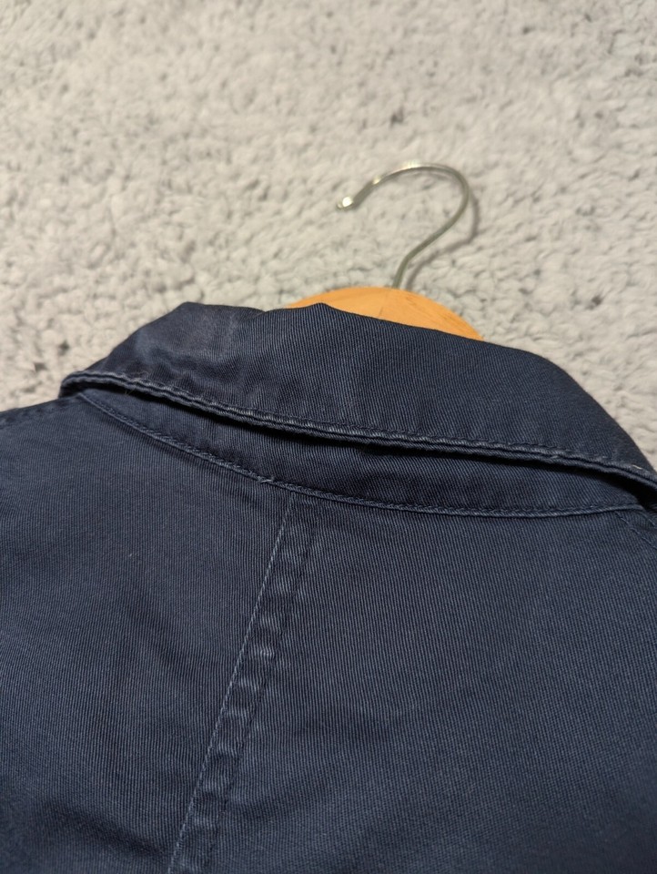 Levi's Chore Jacket Men's Small Navy Utility Engineers Full Zip Coat ...