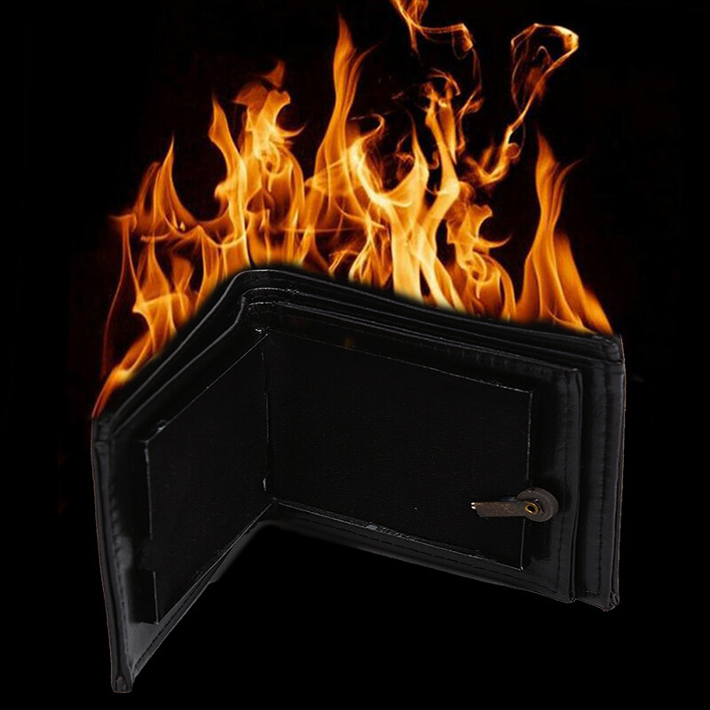 Magic Trick Flame Fire Wallet Big Flame Magician Trick Wallet Stage ...