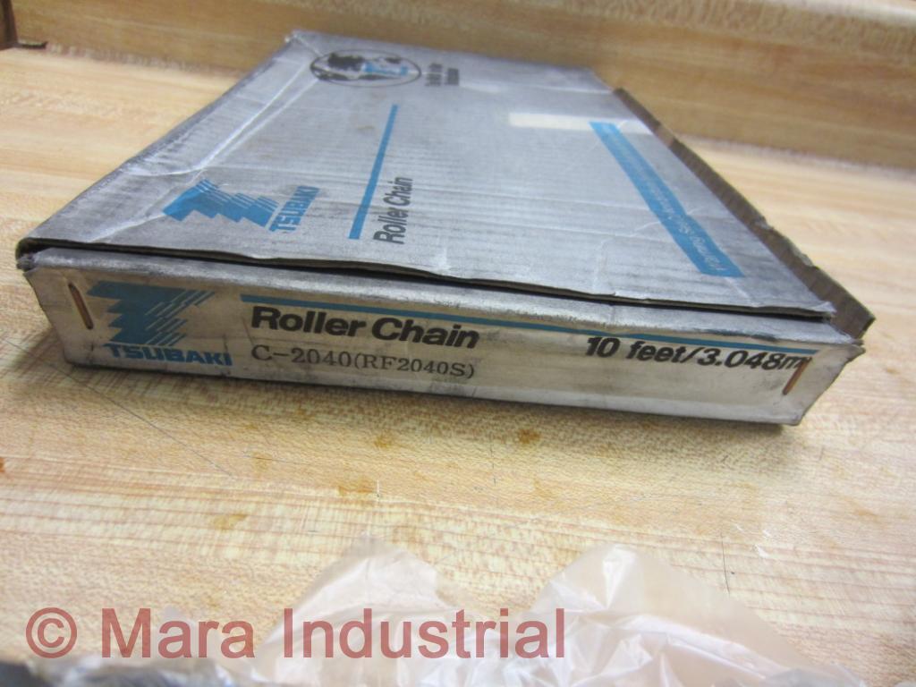 Tsubaki C-2040 Roller Chain RF2040S 10' Feet | eBay