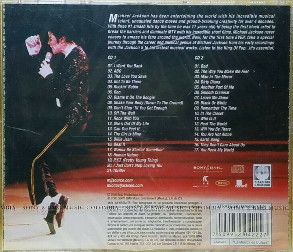 Michael Jackson / The Essential / 2 CD Set BRAND NEW / FACTORY SEALED FREE SHIP | eBay