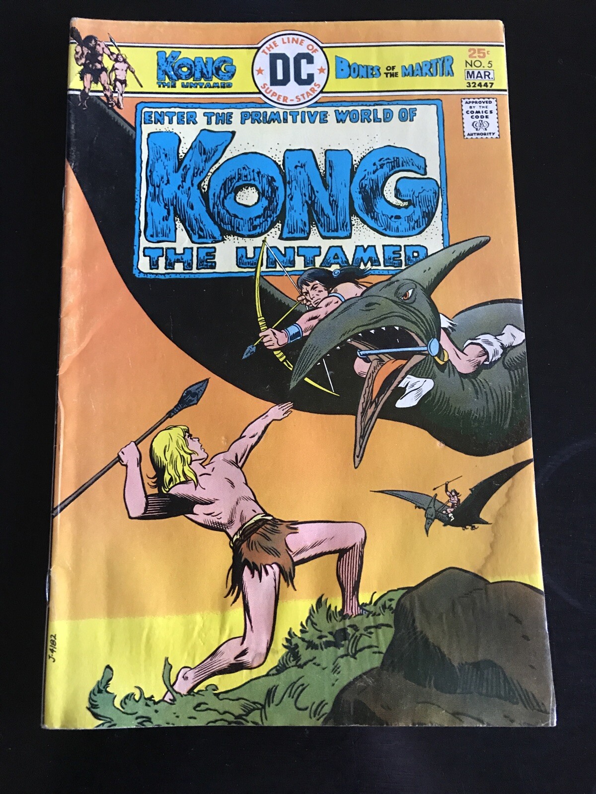 Kong, Untamed #5 Mar '76 Jack Oleck/Alfred Alcala Bronze Age DC Comics ...