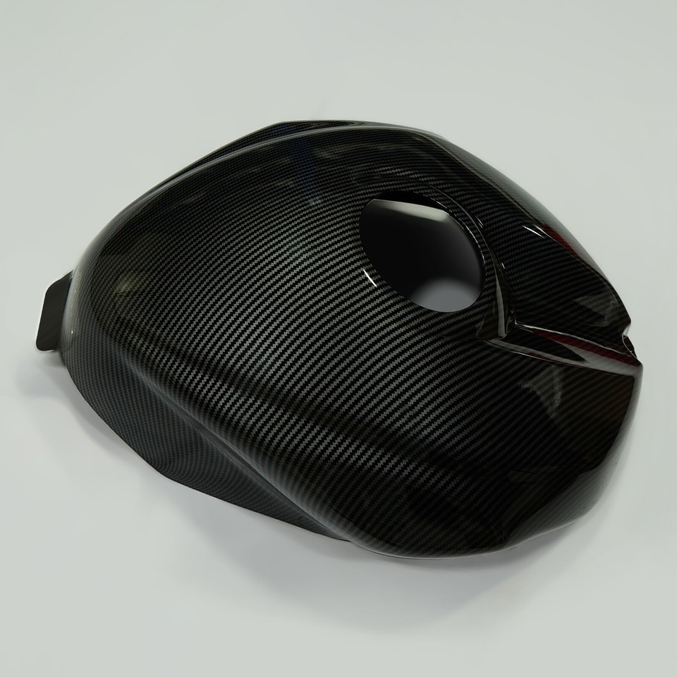 Carbon Fiber Painted Fuel Gas Tank Cover Fairing For Yamaha YZF R6 2008 ...